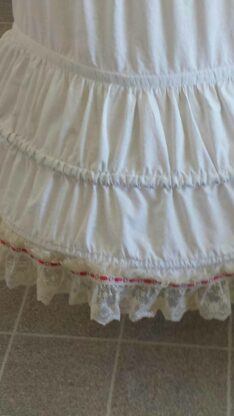 Making a Hoop Skirt - Clairitage Press