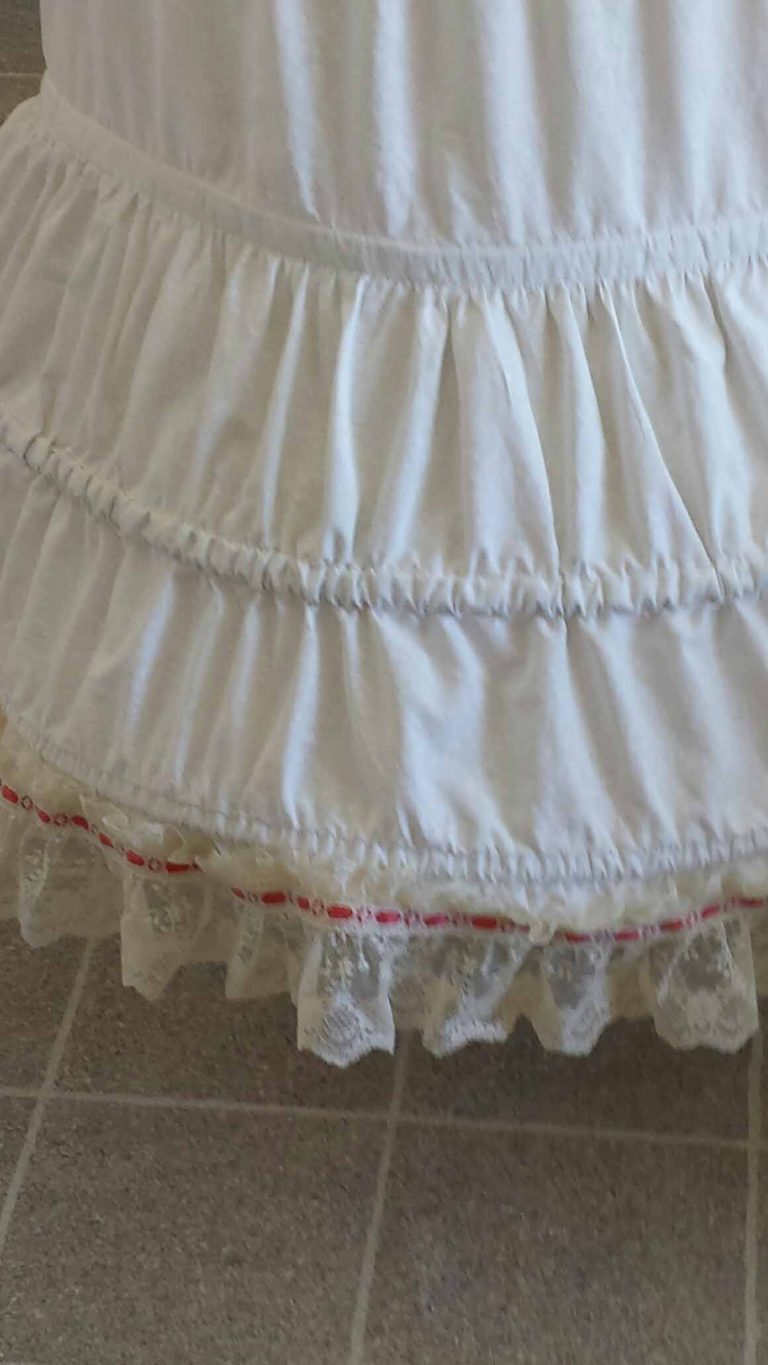 Making a Hoop Skirt - Clairitage Press